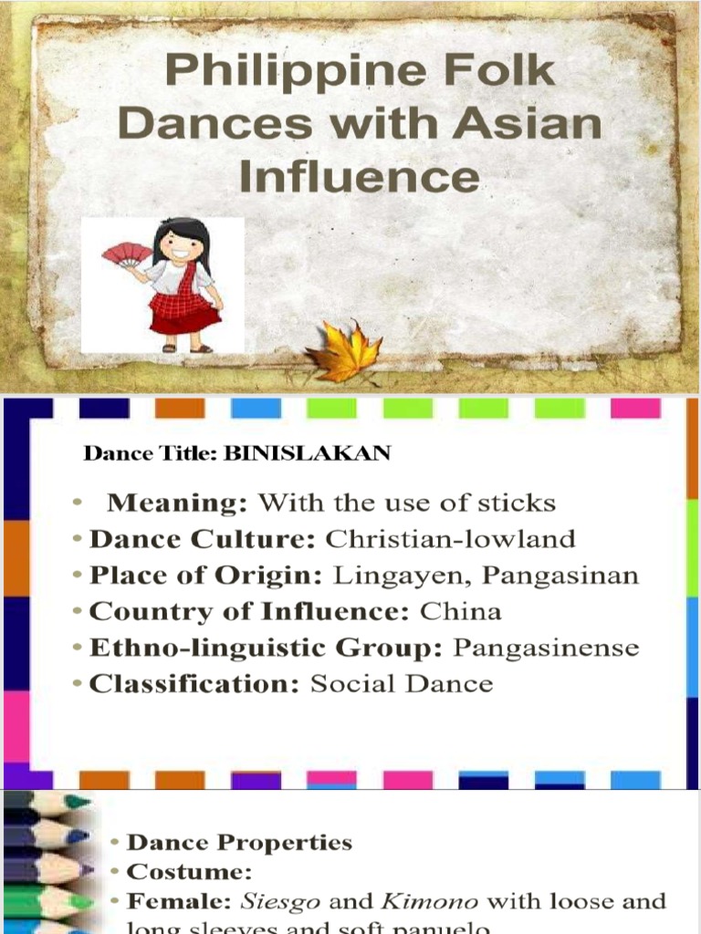 Philippine Folk Dance PPT Grade 8 | PDF