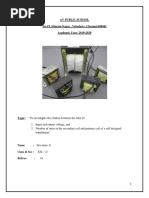 Physics Project Acknowledgement | PDF | Anode | Cathode