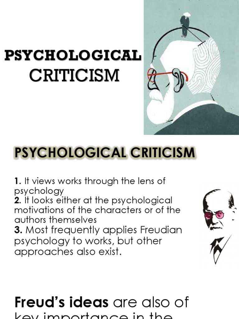 Psychological Criticism | PDF | Id | Psychoanalysis