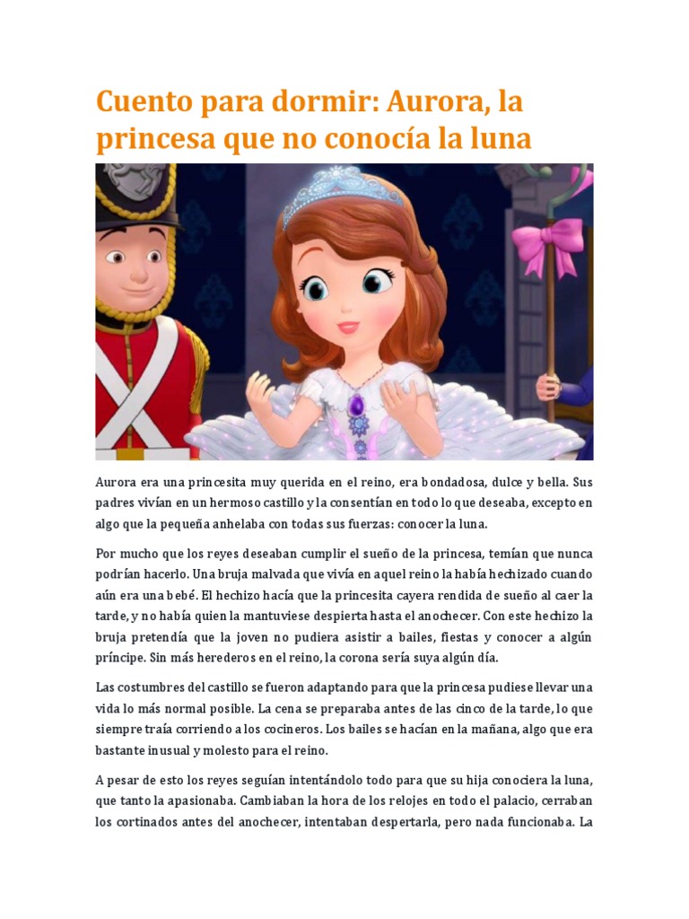 Cuento Para Dormir Pdf