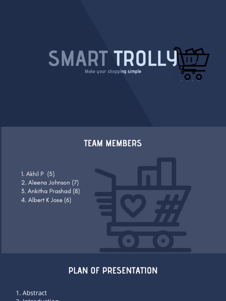 Smart Trolly: Make Your Shopping Simple | PDF | Radio Frequency Identification | Microcontroller