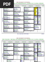 How_To_Guide_for_Class_Timetable_on_CELCAT | PDF