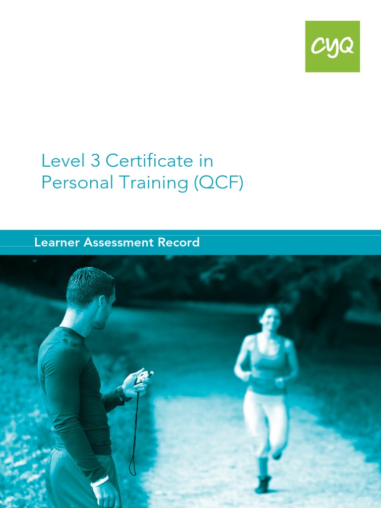 318 Level 3 Certificate in Personal Training Lar Web Final PDF | PDF ...