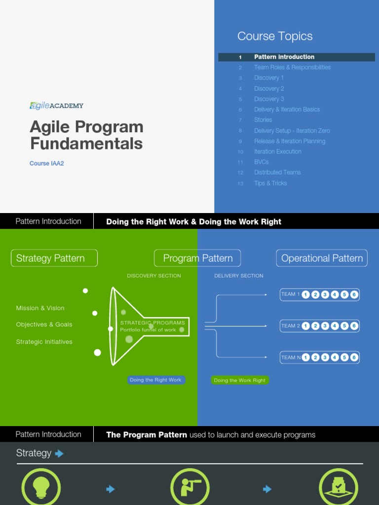 Agile Fundamentals Course Overview | PDF | Scrum (Software Development ...