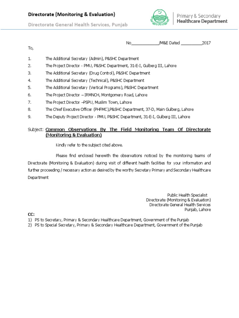 M & E Circulation Note | PDF | Health Economics | Health Care