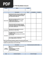 PTW Audit Form | PDF | Occupational Safety And Health | Safety