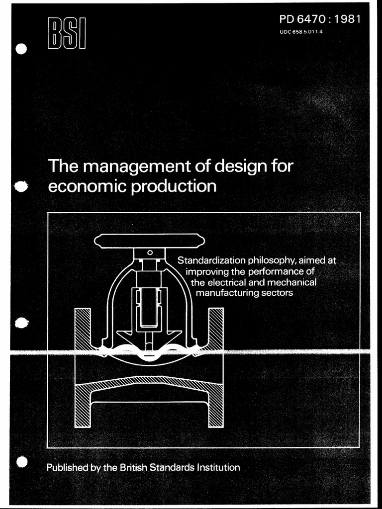 Standardization in Machine Design | PDF | Reliability Engineering | Screw
