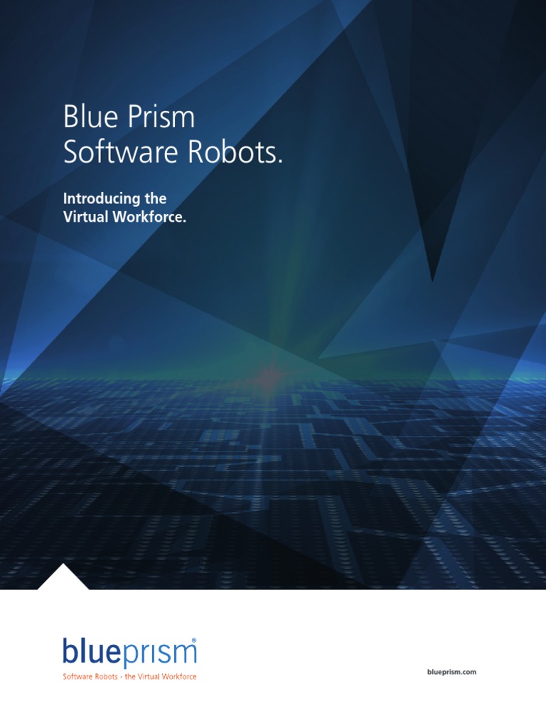 Blue Prism Product Overview - Enterprise Edition PDF | PDF | Automation ...