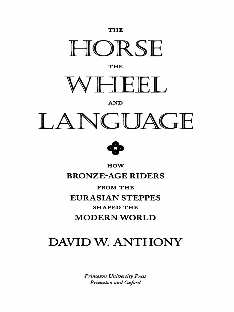 Horse Wheel and Language PDF | PDF