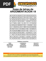 Sopa de Letras: Medios de Comunicación | PDF | Conceptos psicologicos ...