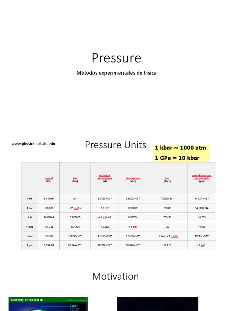 Pressure 1 2 | PDF