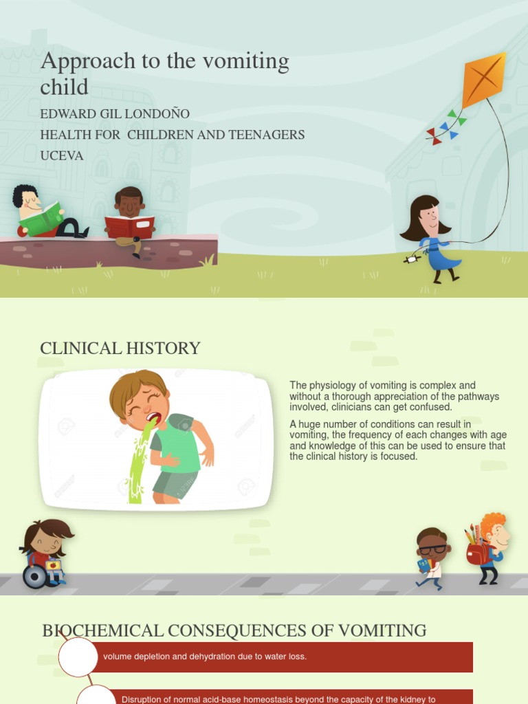 Approach To The Vomiting CHILD | PDF | Vomiting | Medical Specialties