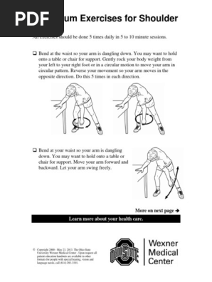 Pendulum Exercises Pdf