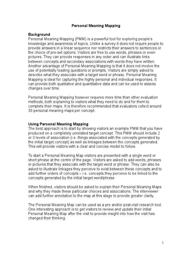 Personal Meaning Mapping | PDF | Montgomery | Rosa Parks
