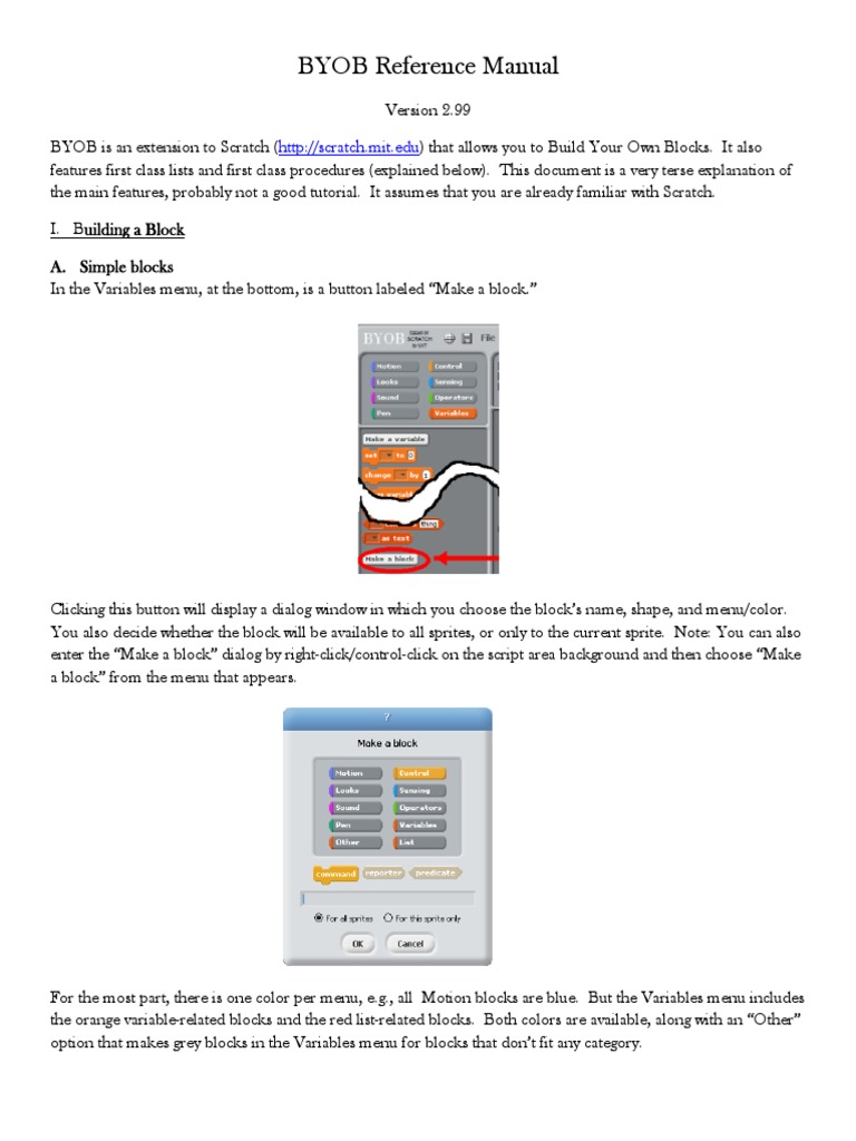 By Ob Manual | PDF | Object Oriented Programming | Method (Computer Programming)