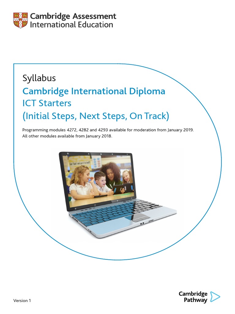 Cambridge Ict Starters Syllabus English | PDF | Educational Technology ...