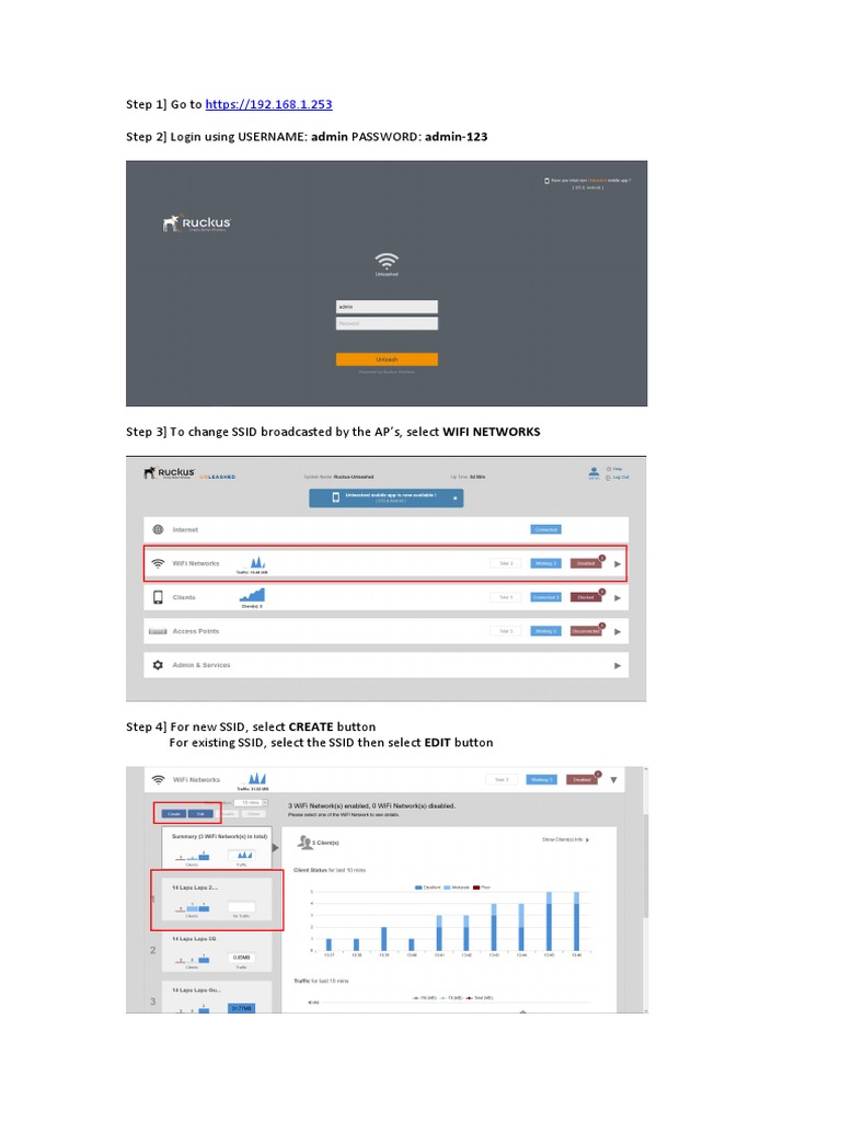 WiFi Network Configuration Guide | PDF