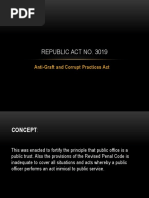 RA 3019: Anti-Graft Law Overview | PDF
