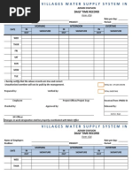 Ojt - DTR Sample Form | PDF