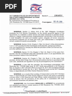 CSC MC No. 05 S. 2024 | PDF | Governance | Justice