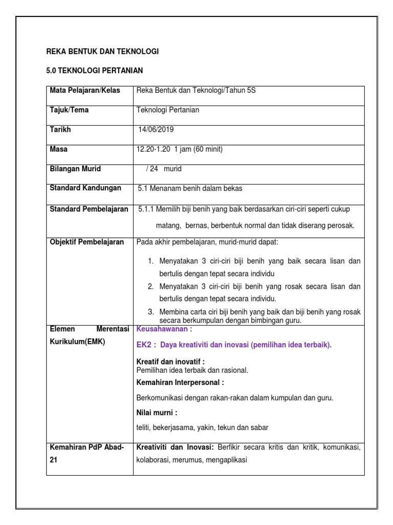 RBT RPH Bersama | PDF