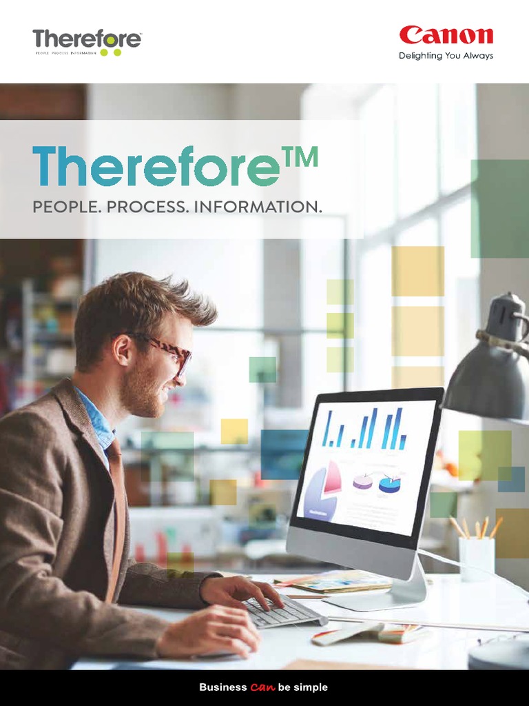 Canon Therefore Brochure | PDF | Image Scanner | Business Process
