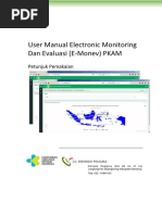 Manual Pengguna Emonev PKAM (SKAMRT) | PDF