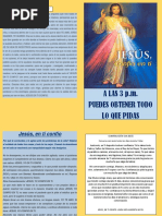 Conversación Con Jesús de La Misericordia Durante 30 Días | PDF | Oración