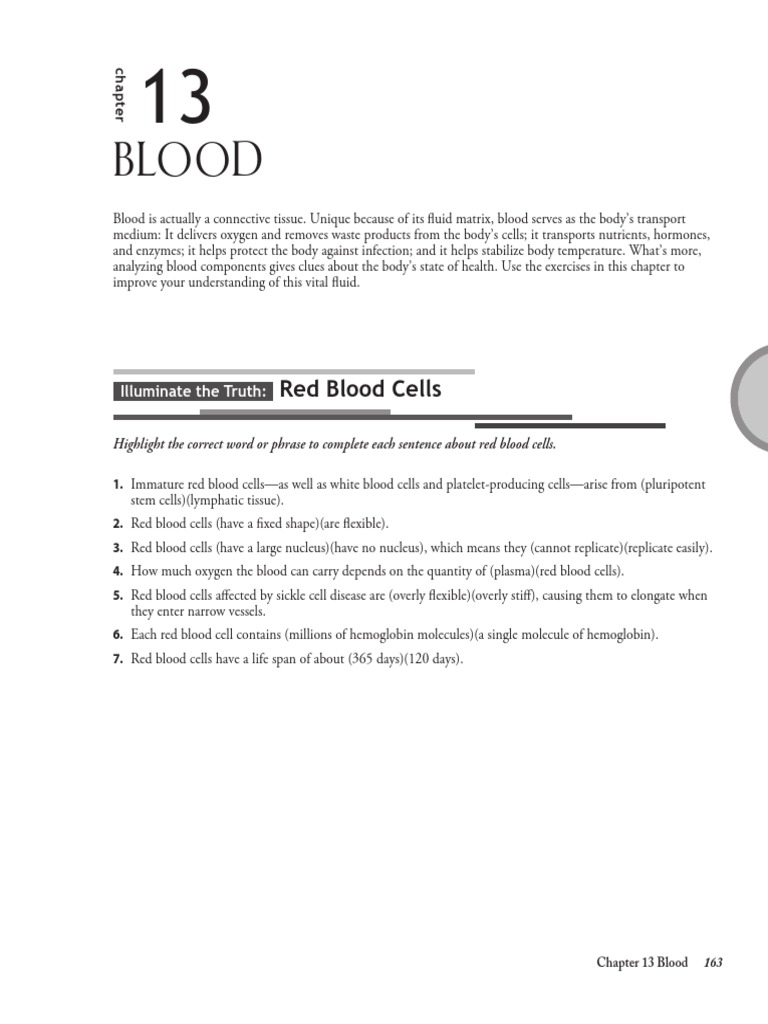 Lab Output For Blood (Human Anatomy and Physiology) | PDF | White Blood ...