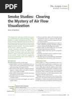 Smoke Studies Airflow Visualization | PDF