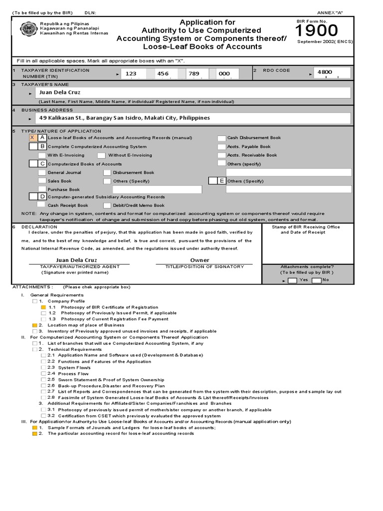 Loose Leaf Books of Accounts | PDF | Receipt | Debits And Credits