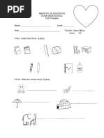 Aphasia Screening Test Evaluation Guide | PDF | Aphasia | Human ...