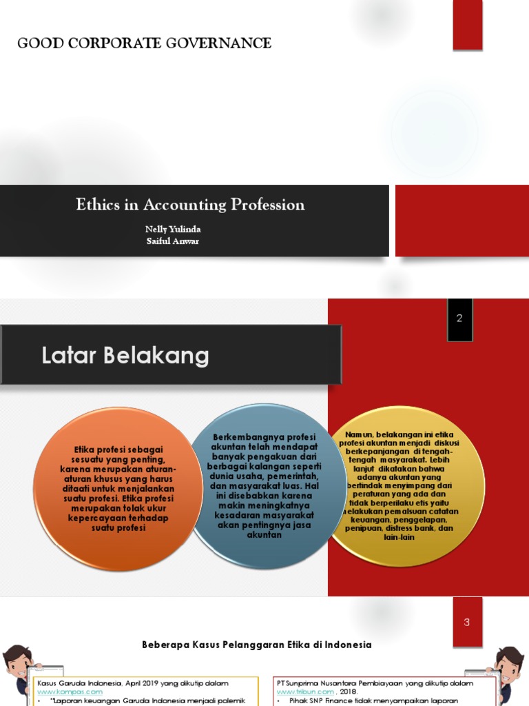 Ethics In Accounting Proffesion Pdf