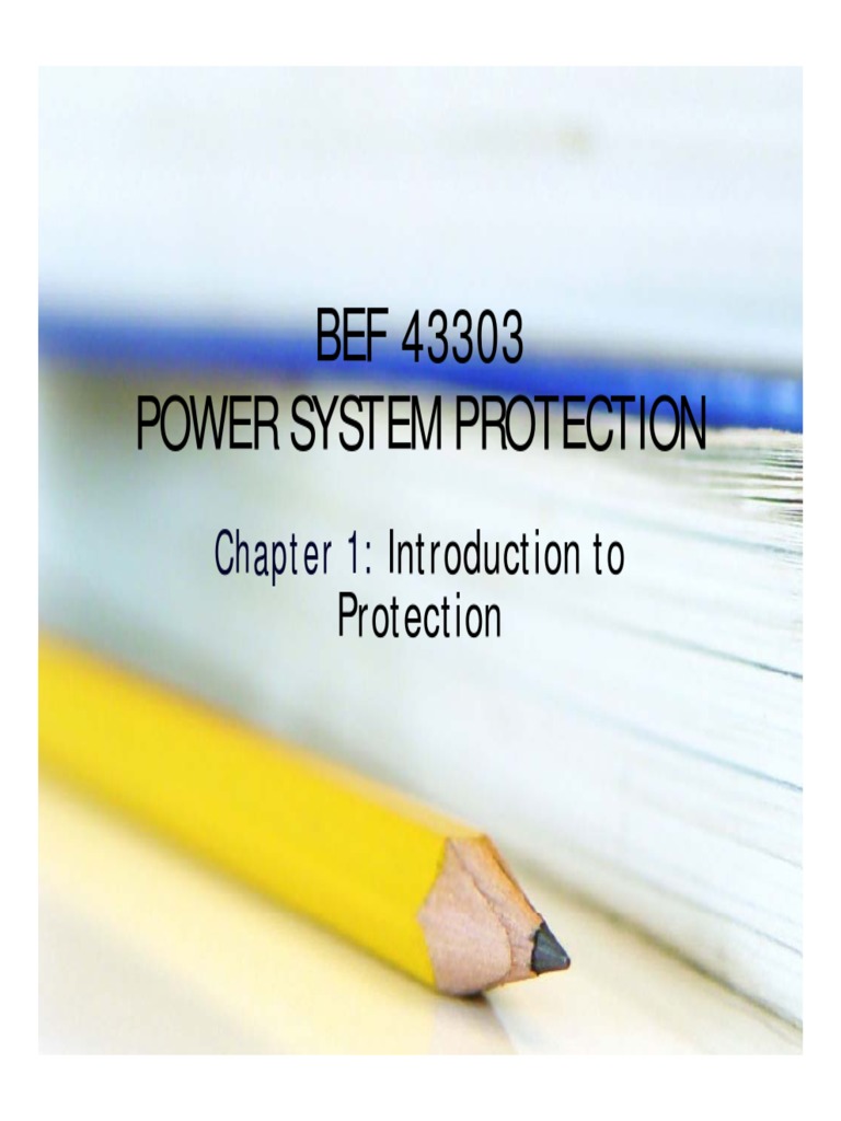 Introduction To Power System Protection | PDF | Transformer | Relay