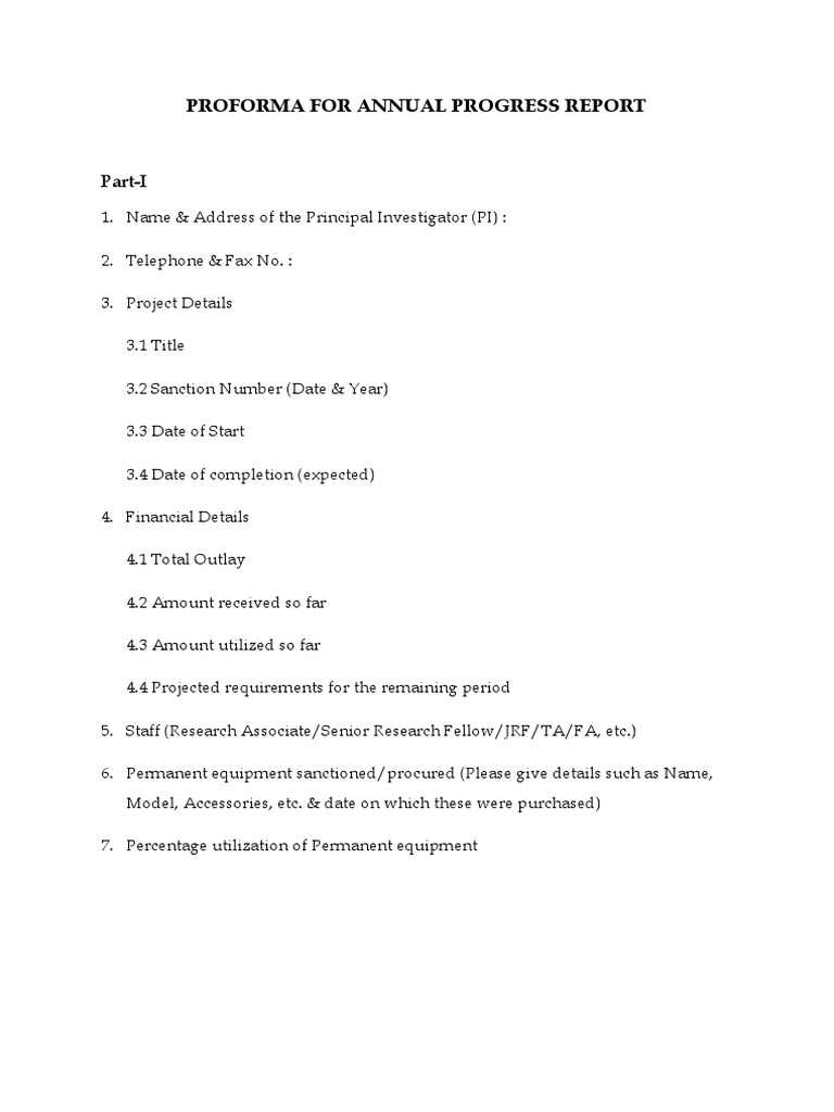 Proforma For Annual Report | PDF | Computers | Technology & Engineering