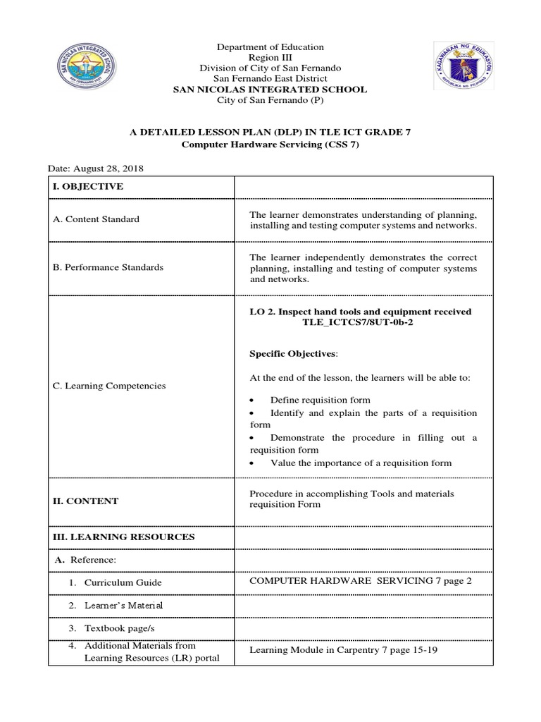 Requisition Form | PDF | Educational Technology | Learning
