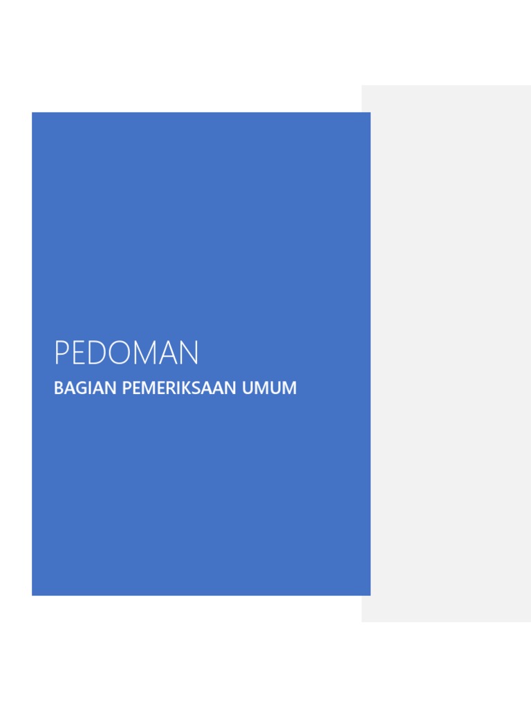 Cover Pedoman Bpu | PDF | Page Layout | Media Technology
