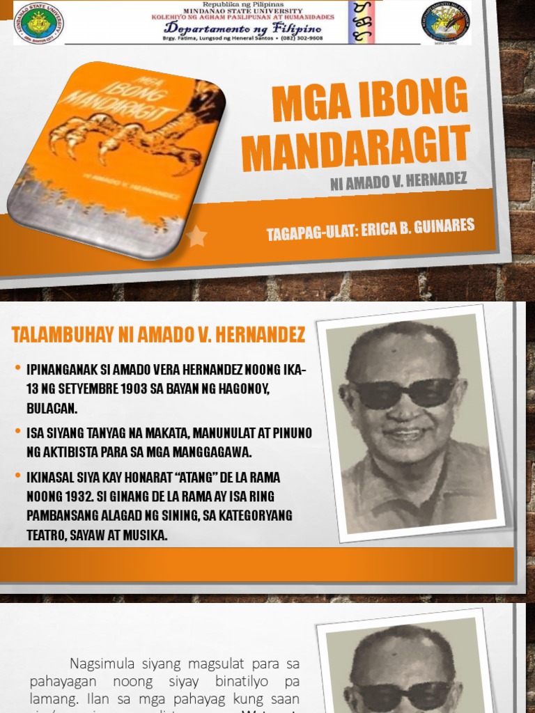 Mga Ibong Mandaragit | PDF