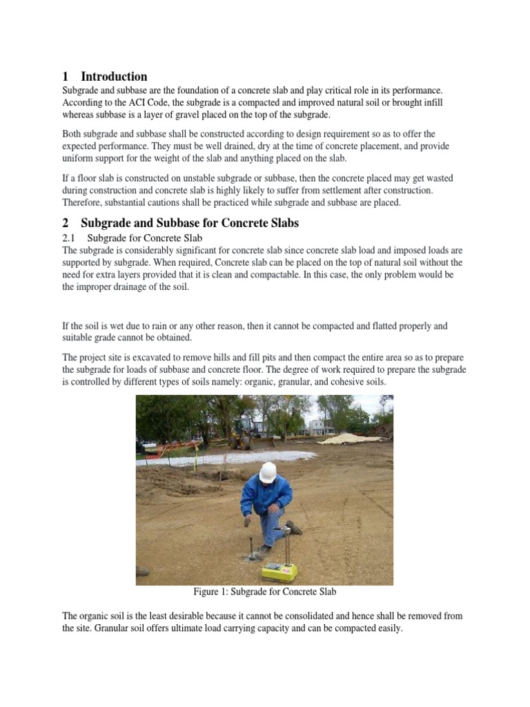 Sub Base | Download Free PDF | Concrete | Soil