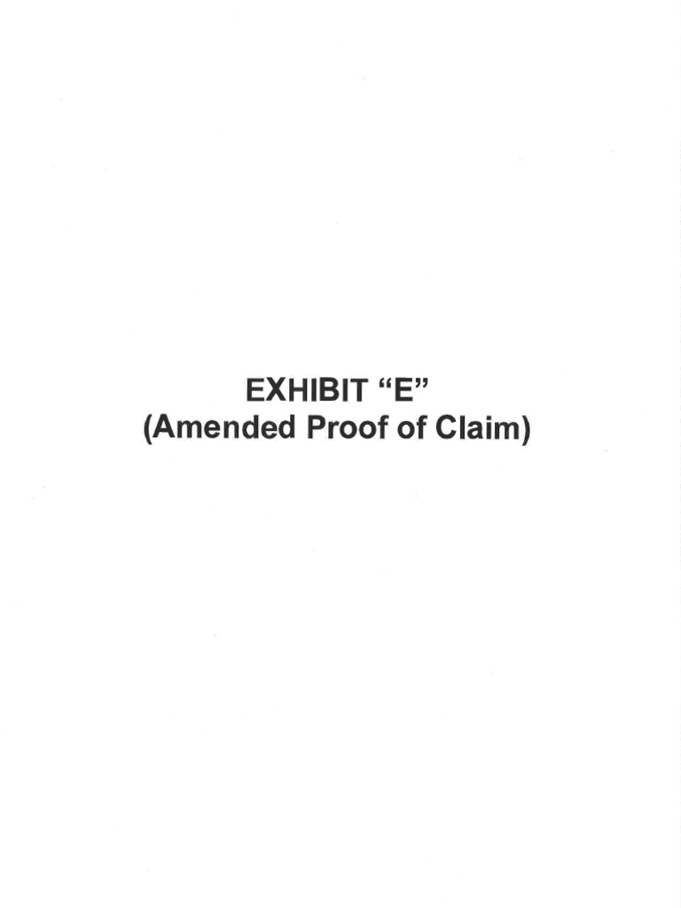 Amended Proof of Claim for Target Canada | PDF | Business