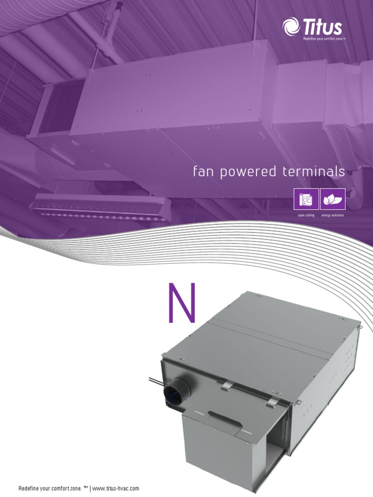 Fanpowered Vav PDF | PDF | Duct (Flow) | Hvac