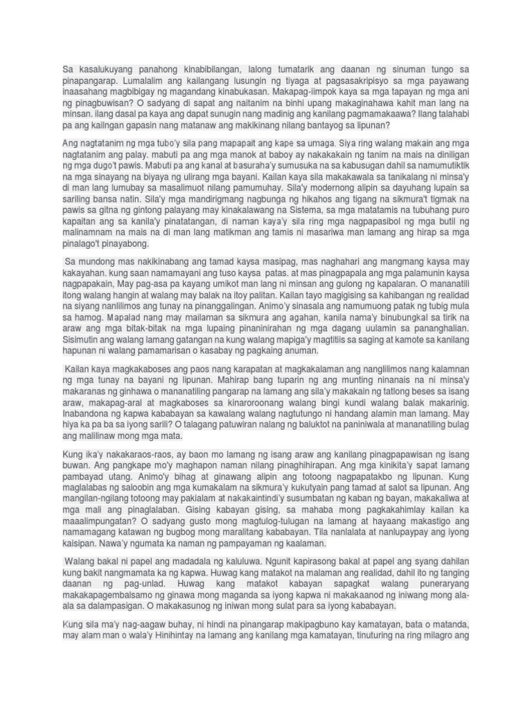 Magsasaka | PDF