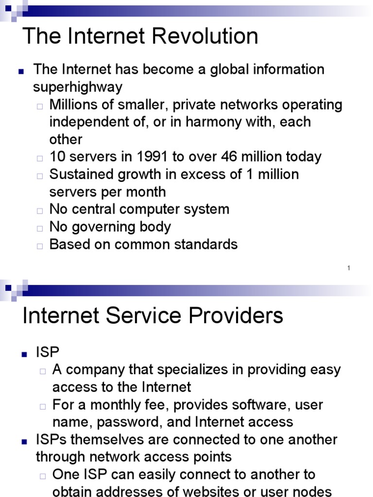 The Internet Revolution | PDF | Computer Network | Voice Over Ip