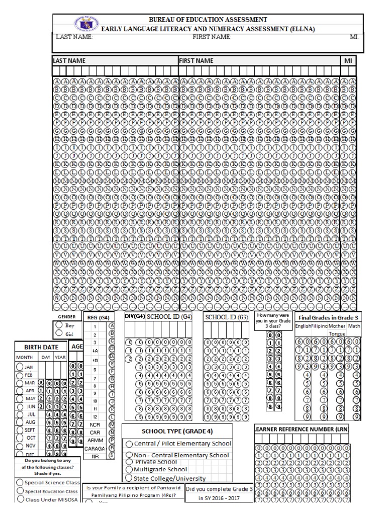 Ellna Name Grid | PDF | Language Arts & Discipline