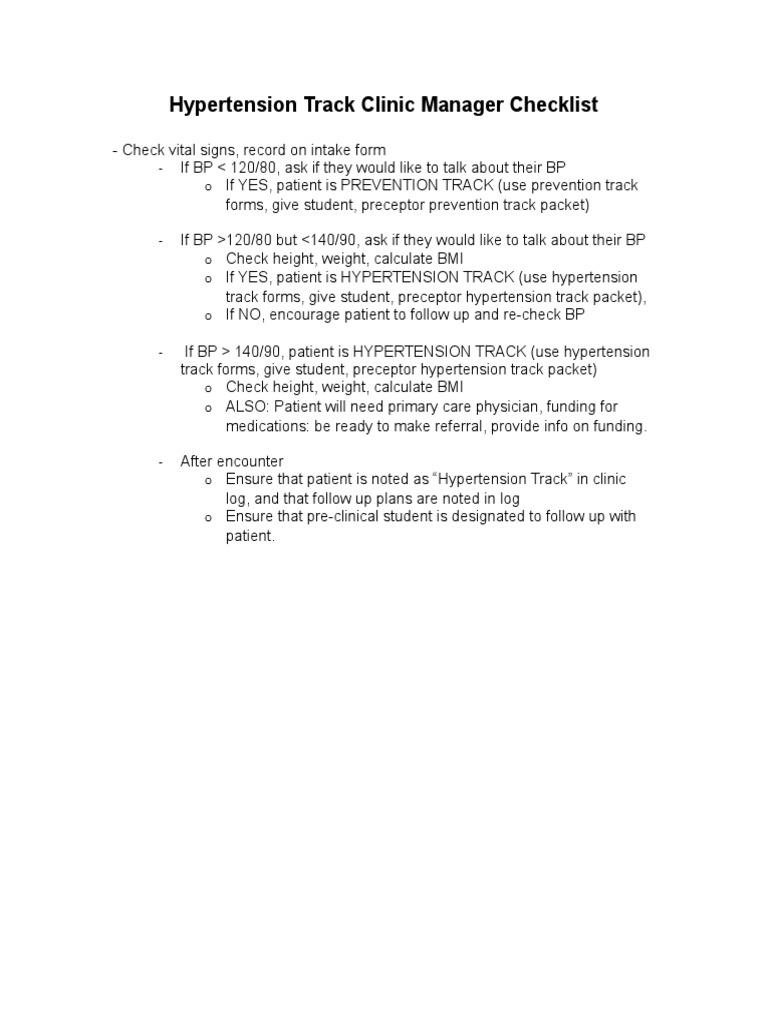 Hypertensi Form | Download Free PDF | Hypertension | Medicine