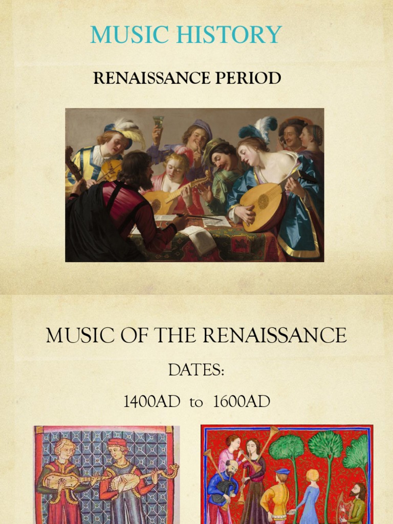 Renaissance Music: Key Figures & Styles | PDF | Choir | Classical Music