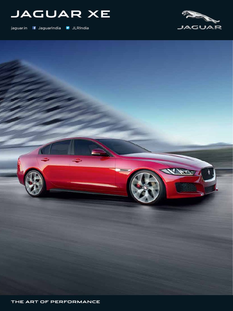 Jaguar Xe Brochure | PDF | Headlamp | Automatic Transmission