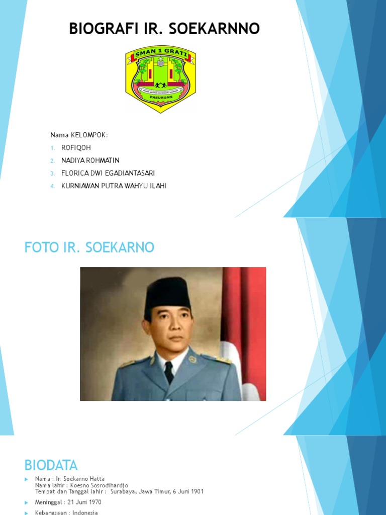 Biografi Ir - Soekarno | PDF