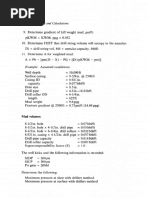 IWCF Formula Sheet | PDF | Energy Technology | Applied And ...