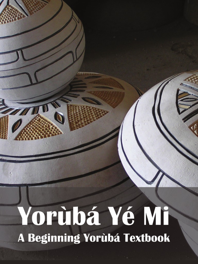 Yoruba Ye Mi Textbook pdf Qr Code Languages